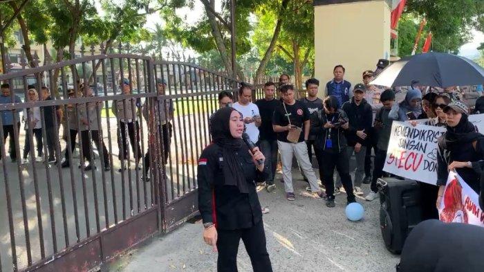 Jejak Puan Demo di Polda Gorontalo, Minta Tak Lama-lama Tangani Kasus ...