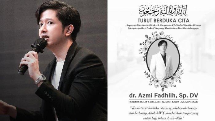 Azmi Fadhlil Dokter Sekaligus Influencer Meninggal Dunia Gegara Pecah Pembulu Darah di Otak ...