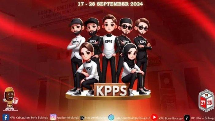 KPU Bone Bolango Gorontalo Buka Rekrutmen 2058 Anggota KPPS, Ini Syarat ...