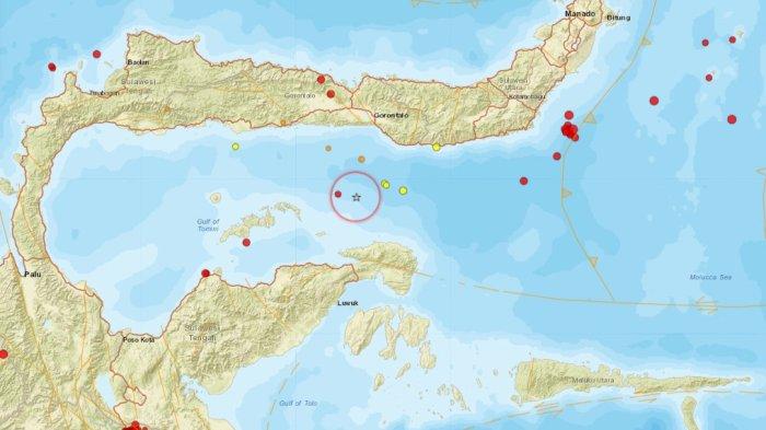 Baru Saja Terjadi! Gempa Bumi di Teluk Tomini Rabu Pagi 12 Maret 2025, Info BMKG - Tribun Gorontalo