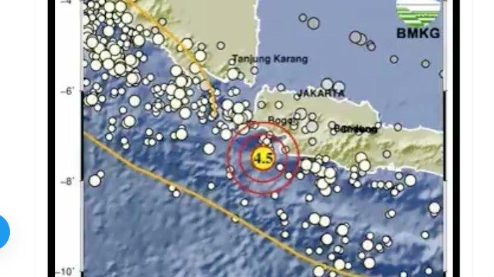 15 Gempa Bumi Terjadi Senin Pagi 30 Oktober 2023, Info BMKG Lokasi Gempa - Tribun Gorontalo