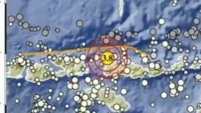 Terjadi Gempa Bumi Magnitudo 3 8 Malam Ini Senin 24 Juli 2023 Cek