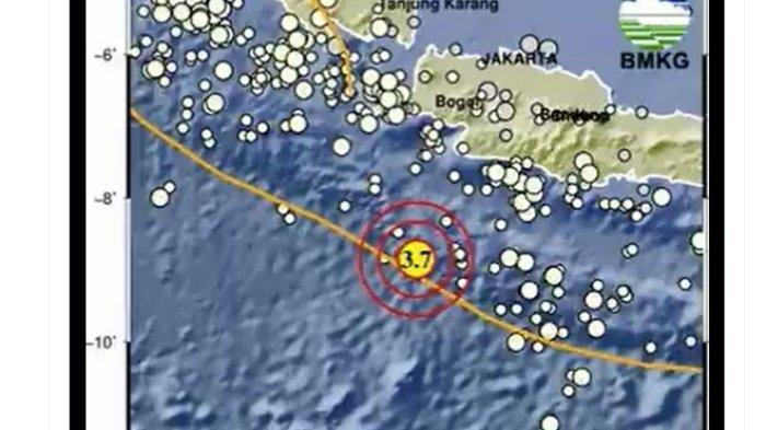 Gempa Bumi di Banten Terjadi Selasa 31 Oktober 2023, Cek Titik Gempa - Tribun Gorontalo