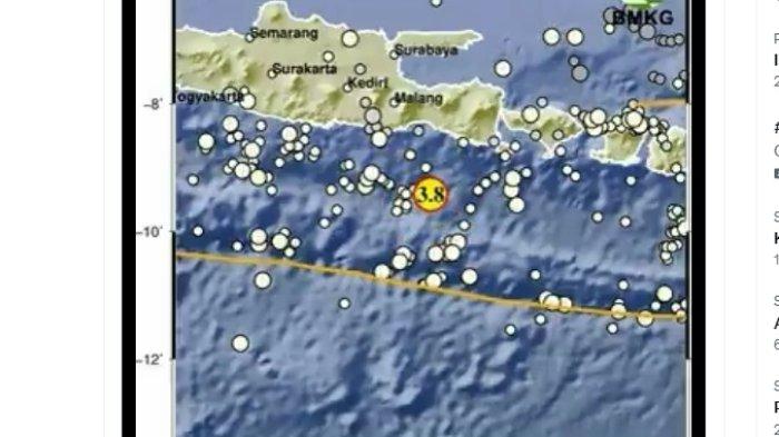 Gempa Bumi di Jawa Timur Senin 27 Mei 2024, Berjarak 10 Kilometer - Halaman 2 - Tribun Gorontalo