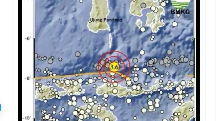 Gempa Bumi Magnitudo 3.6 Terjadi Senin 02 Oktober 2023 malam - Tribun Gorontalo