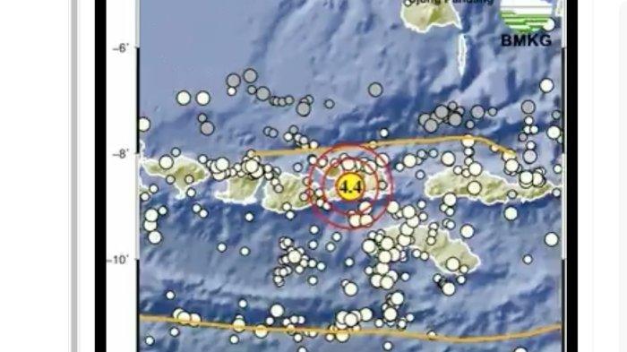 Gempa Bumi Magnitudo 4.4 Terjadi Selasa Siang 26 Desember 2023, Info BMKG : Berjarak 15 Km ...