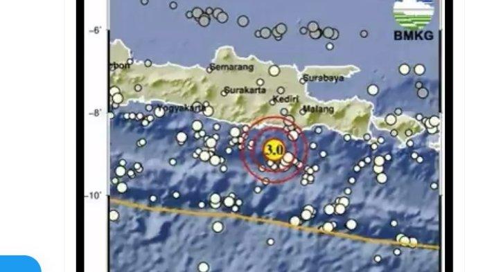 Gempa Bumi Kedua di Jatim Pagi Ini Senin 20 November 2023, Ada Info BMKG - Tribun Gorontalo