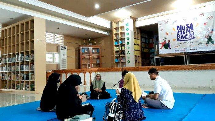 Komunitas Gorontalo Book Party, Ruang Belajar Baru Bagi Pecinta Buku - Tribun Gorontalo