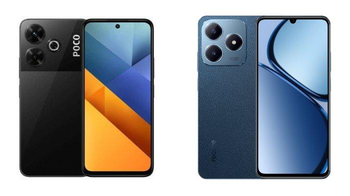 Harga Sama, Spesifikasi HP Xiaomi POCO M6 Vs Realme C63 Lebih Bagus ...