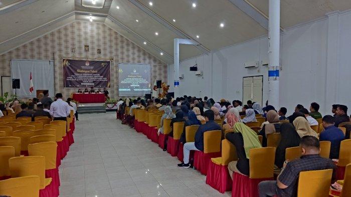 KPU Boalemo Gorontalo Gelar Bimtek Tahapan Verifikasi Faktual Pilkada kepada PPS dan PPK ...