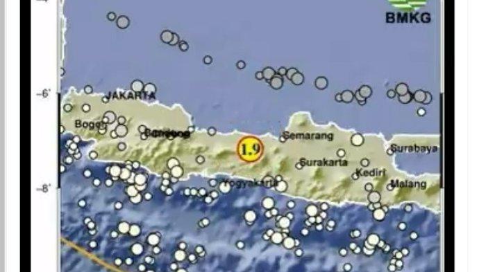 Gempa Bumi Terjadi di Jawa Tengah Rabu 04 Oktober 2023, Info BMKG : Berjarak 23 Kilometer Barat ...