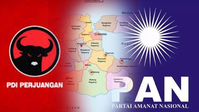 PDIP dan PAN Sepakati Koalisi di 13 Wilayah Jawa Timur untuk Pilkada ... PDIP dan PAN Sepakati Koalisi di 13 Wilayah Jawa Timur untuk Pilkada ...