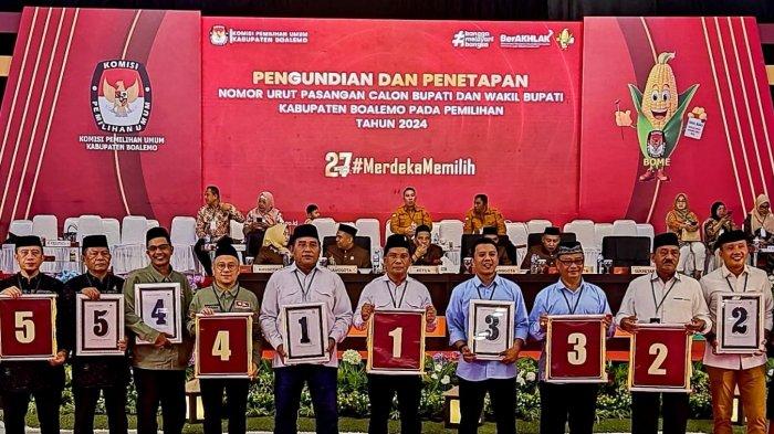 Arti Nomor Urut Bagi Masing-masing Pasangan Cabup - Cawabup Boalemo Pilkada Gorontalo - Tribun ...