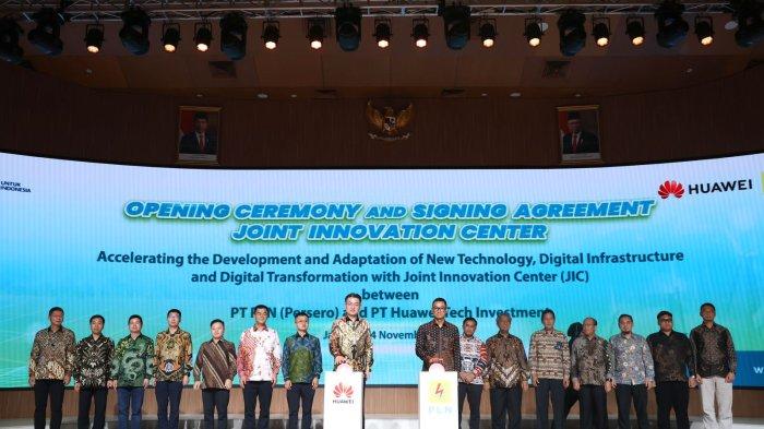 PLN dan Huawei Indonesia Resmikan Joint Innovation Center - Tribun ...