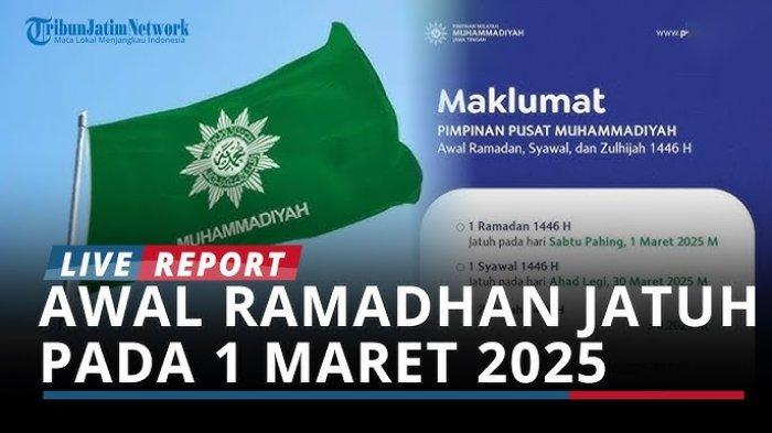 Penetapan Awal Bulan Ramadhan 1446 H, Apakah Muhammadiyah dan Pemerintah Bakal Sama di 2025 ...