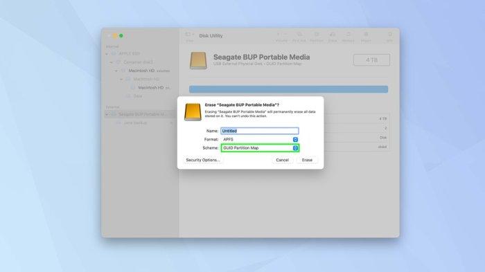 Panduan Lengkap Cara Memformat Hard Drive Eksternal di MacBook - Tribun ... Panduan Lengkap Cara Memformat Hard Drive Eksternal di MacBook - Tribun ...