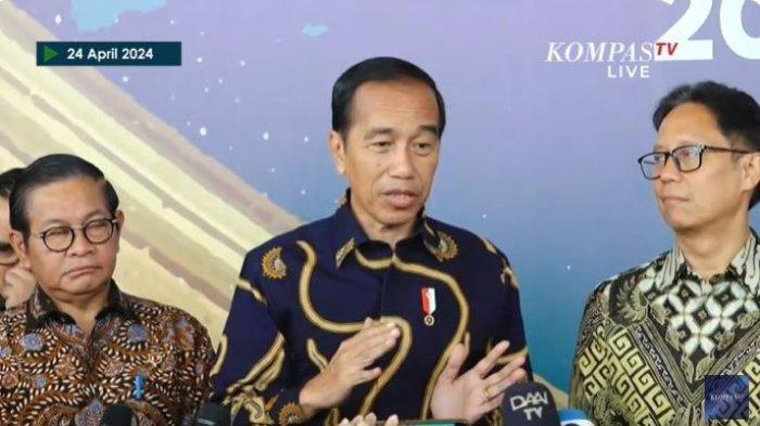 Respons Jokowi soal Tak Diundang Rakernas PDIP dan Bobby Nasution Jadi Kader Gerindra : Tanya ke ...