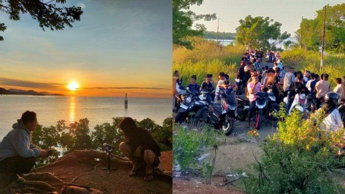 Ratusan Masyarakat Boalemo Gorontalo Kunjungi Bukit Bajo saat Awal ...