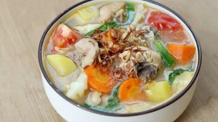 Resep Sup Ayam, Mudah dan Nikmat - Tribun Gorontalo