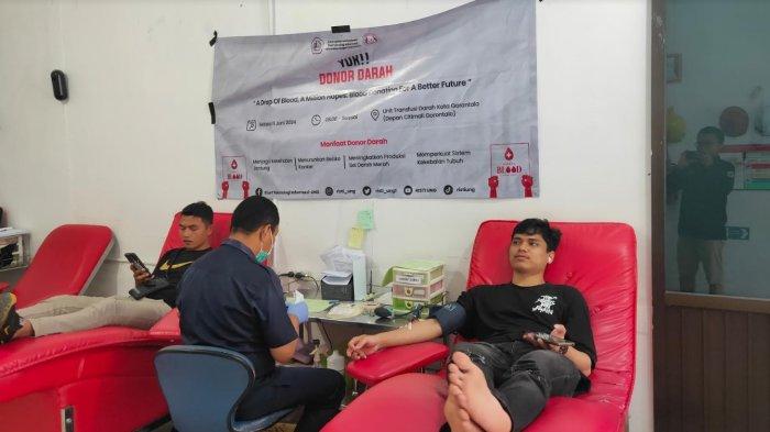 Mahasiswa UNG Gelar Donor Darah Demi Penuhi Kebutuhan 22 Ribu Kantong ...