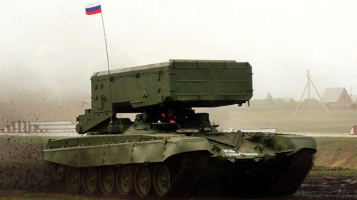 Mengenal Apa Itu TOS-1A, Peluncur Roket Termobarik Rusia yang Kalahkan ...
