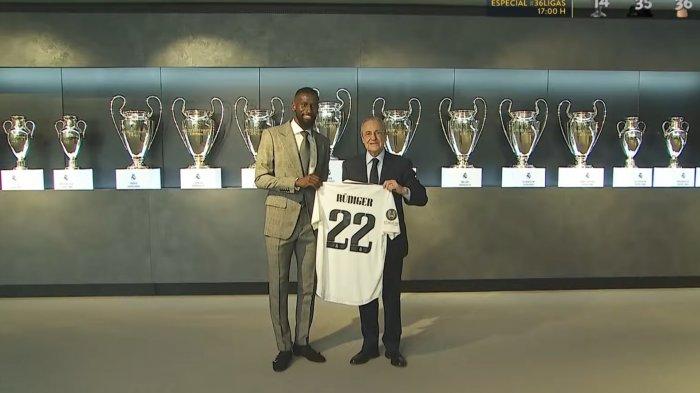 Real Madrid Resmi Perkenalkan Toni Rudiger Sebagai Rekrutan Kedua di ...