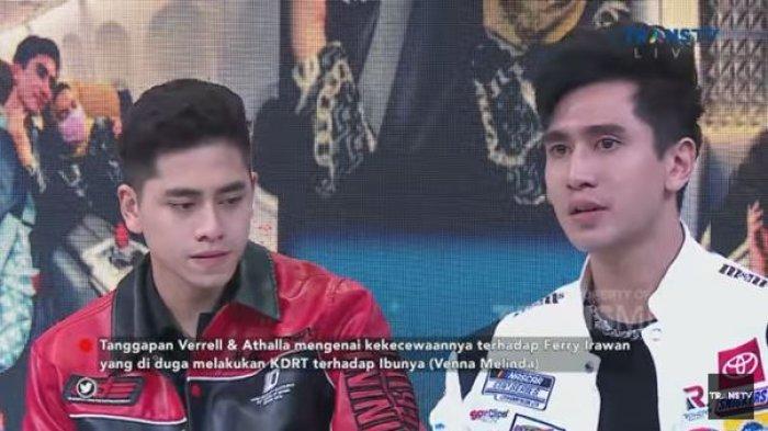Verrell - Athalla Menangis, Tak Kira Venna Melinda Alami KDRT: Cuma Mau Mama Bahagia, Rasanya ...