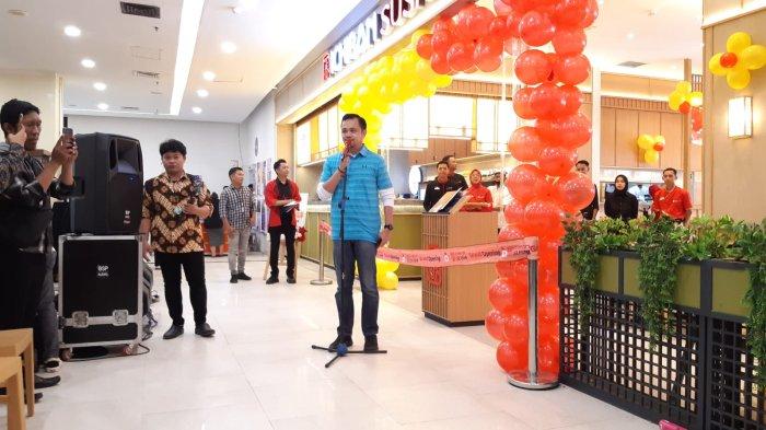 Wakil Wali Kota Gorontalo Ryan Kono Resmikan Ichiban Sushi di Citimall ...