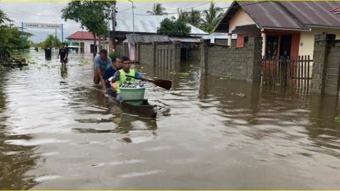 19.513 Warga Terdampak Banjir dari Danau Limboto Gorontalo, Kecamatan ...
