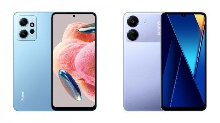 Bandingkan Spesifikasi dan Harga HP Xiaomi Redmi Note 12 Vs POCO C65, Mana yang Lebih Bagus ...