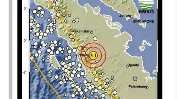 Gempa Bumi Terjadi Hari Ini Sabtu 14 Oktober 2023, Info BMKG : Berjarak 16 Kilometer - Tribun ...