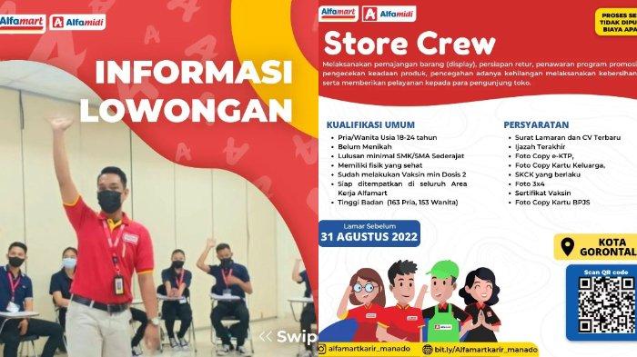 Lowongan Kerja Alfamart dan Alfamidi Gorontalo untuk Lulusan SMA/SMK ...