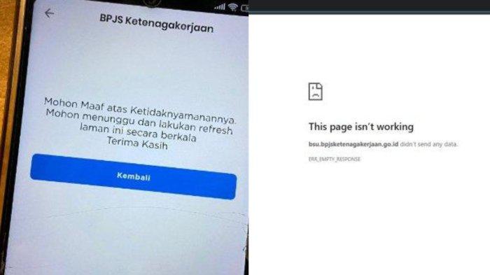 Situs Pengecekan BSU 2025 Sulit Diakses Pasca Pencairan Dana Tahap 1, Ini Cara Atasinya - Tribun ...