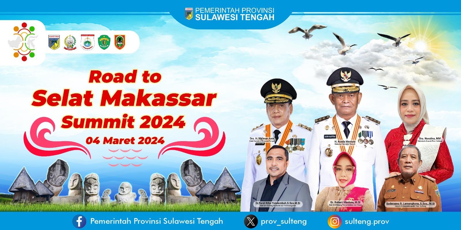 Road to Selat Makassar Summit 2024 di Kota Palu, 5 Provinsi Konfirmasi ...