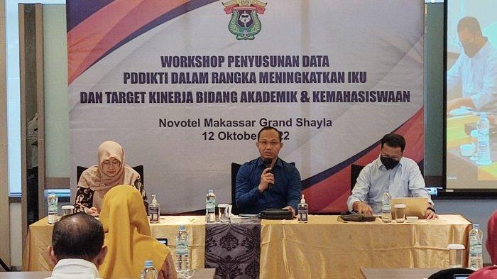 Bidang Akademik dan Kemahasiswaan Unhas Gelar Workshop dengan Menghadirkan Pembicara dari DIKTI ...