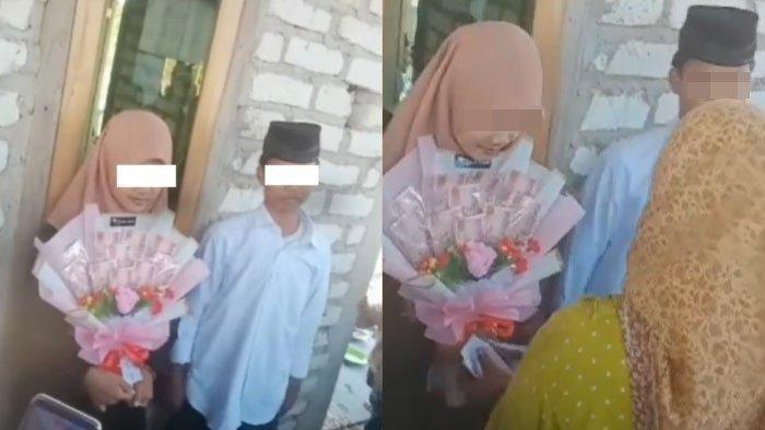 Diduga Gelar Acara Lamaran, Bocah 10 Tahun di Madura Viral, Jumlah Uang Hantaran Jadi Sorotan ...