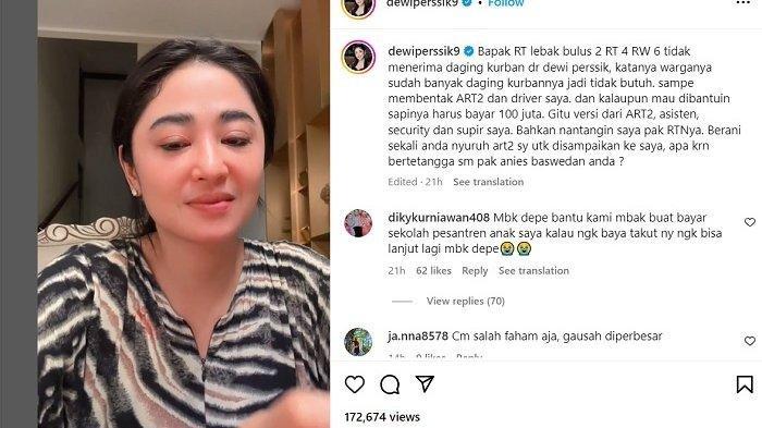 MALUNYA Dewi Perssik Sopirnya Agak Budek, Ketua RT Tak Minta 100 Juta, Ini Katanya Soal Sapi ...