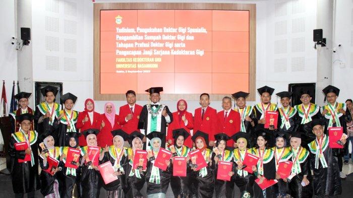 FKG Unhas Gelar Yudisium Periode September 2023, Ini Lulusannya ...