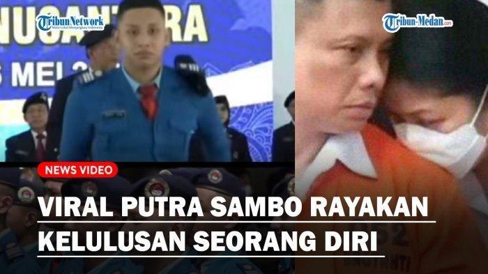 PILU, Tribata Putra Sambo Nampak Tegar Meskipun Wisuda Sendiri Tanpa Kehadiran Kedua Orangtua ...