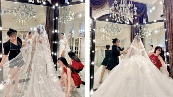 VIRAL Asisten Artis Gelar Pernikahan Mewah, Majikan Biayai Gaun ...