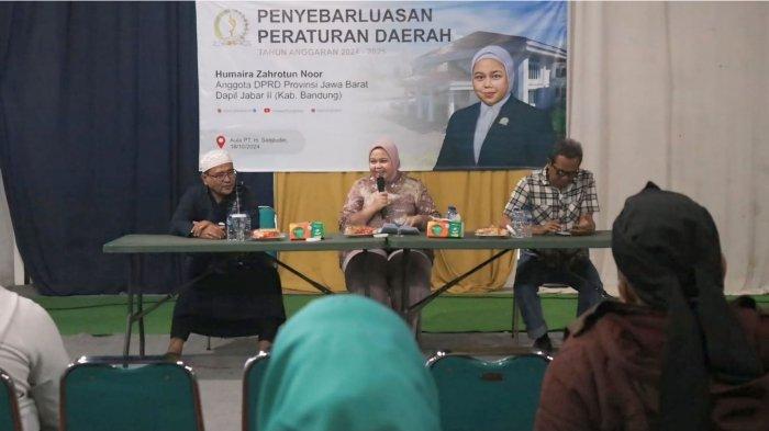 Anggota DPRD Provinsi Jawa Barat Humaira Zahrotun Noor ...