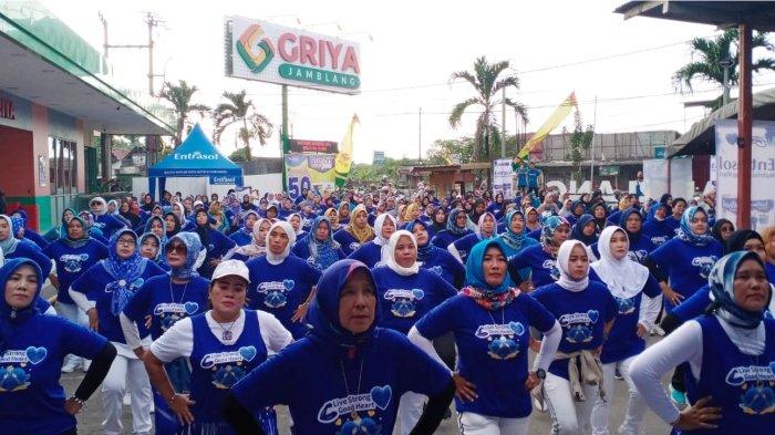 Entrasol Bersama Griya Jamblang mengajak Komunitas Senam Jantung Sehat ...