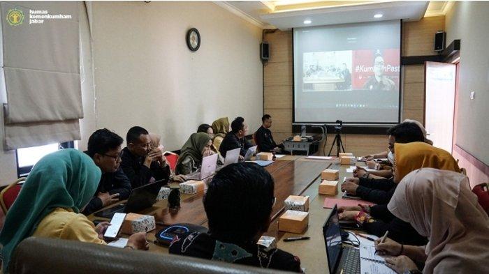 Kanwil Kemenkumham Jabar Selenggarakan Rapat Harmonisasi 3 Raperda - Tribunjabar.id
