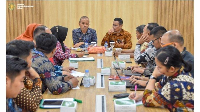 Monitoring dan Evaluasi Kanwil Kemenkumham Jabar bersama Ditjenham Tingkatkan Kualitas P2HAM ...