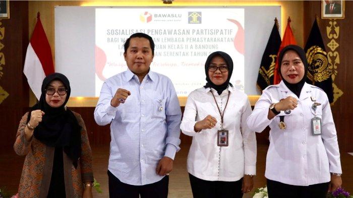 Kemenkumham Jabar Bersama Bawaslu Prov. Jabar Sosialisasikan Pengawasan Partisipatif Bagi WBP ...