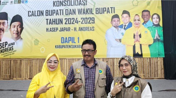 Srikandi Golkar - PPP Siap Menangkan Asep Japar - Andreas di Pilbup Sukabumi - Tribunjabar.id