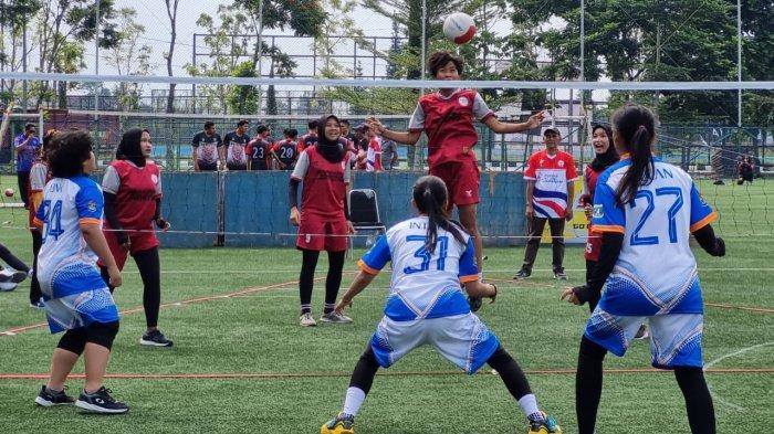 Parade Foto Pertandingan Bola Sundul di Fornas VII 2023 - Tribunjabar.id