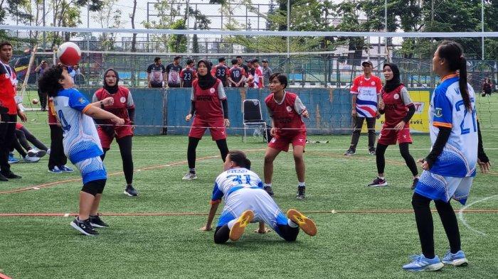 Parade Foto Pertandingan Bola Sundul di Fornas VII 2023 - Tribunjabar.id