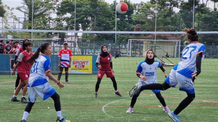 Parade Foto Pertandingan Bola Sundul di Fornas VII 2023 - Tribunjabar.id