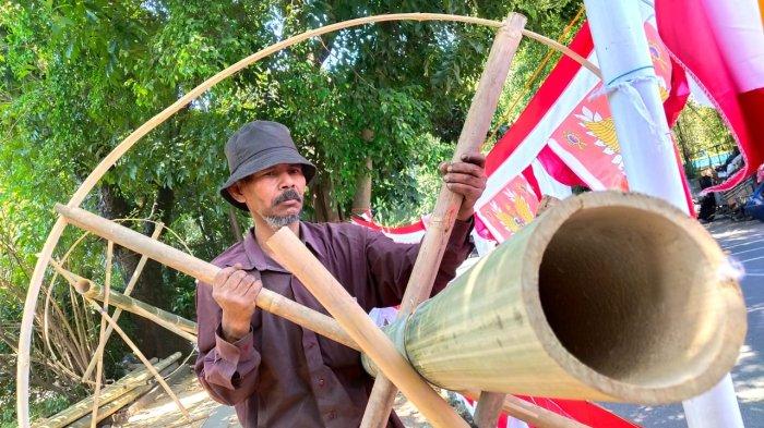 Parade Foto Bambu Panjat Pinang Untuk Lomba Agustusan - Tribunjabar.id